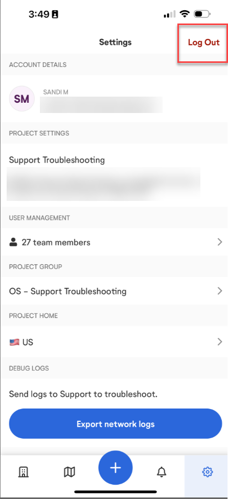 Logging Into The Openspace Mobile App Openspace Help Center