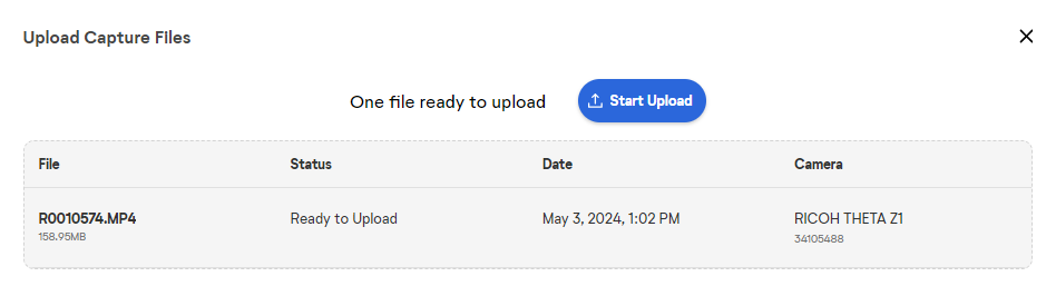 Uploading your 360° Video Capture - Desktop Sync for Web – OpenSpace Help Center