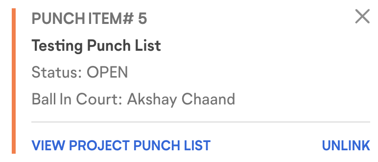 Generate Procore Punch List in OpenSpace – OpenSpace Help Center