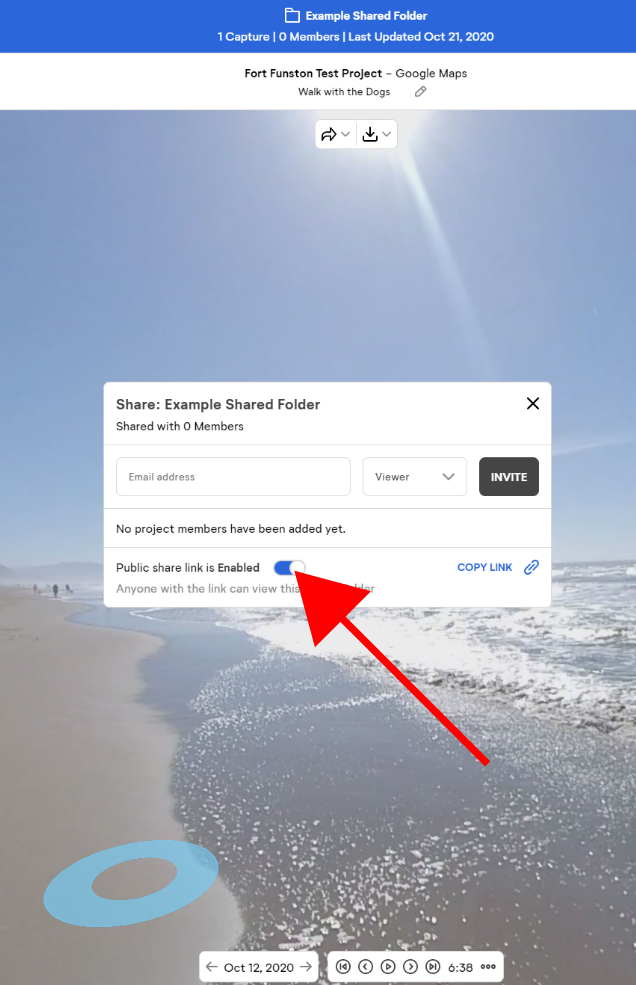 Public Links to Shared Folders – OpenSpace Help Center