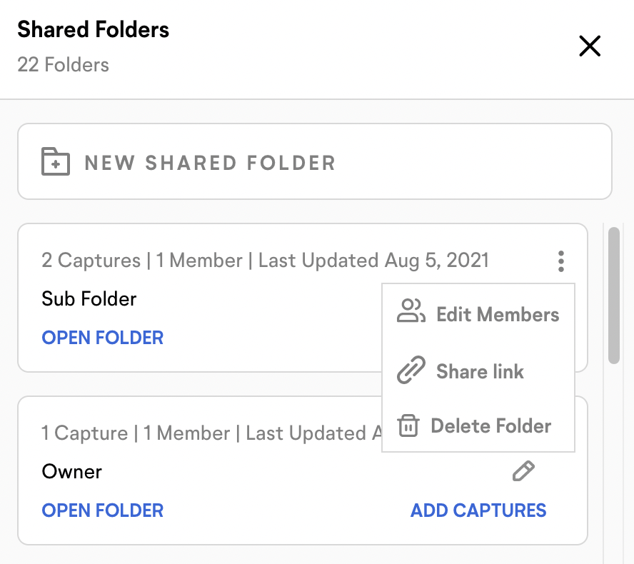 Shared Folders – OpenSpace Help Center