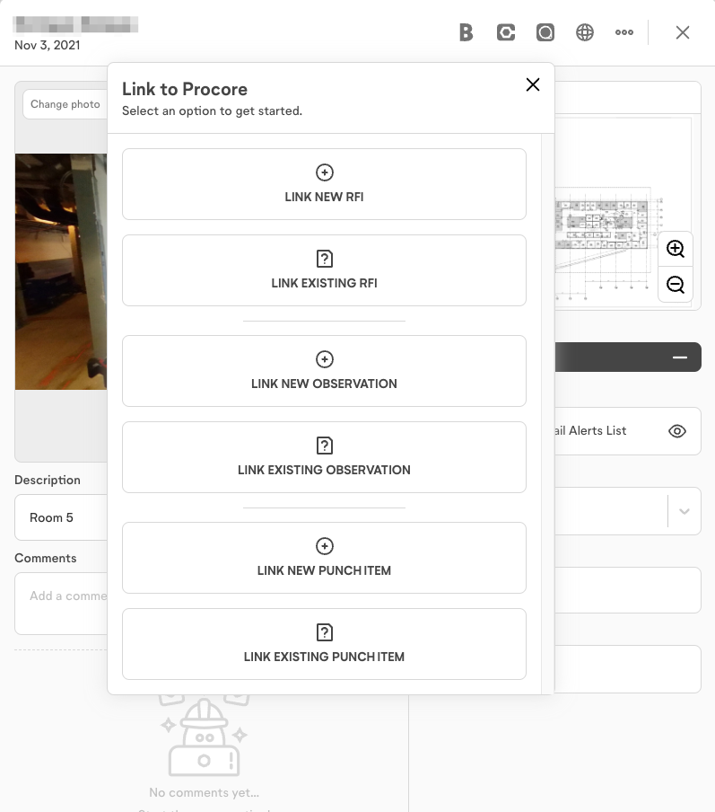 在OpenSpace中生成Procore Punch List – OpenSpace 帮助中心
