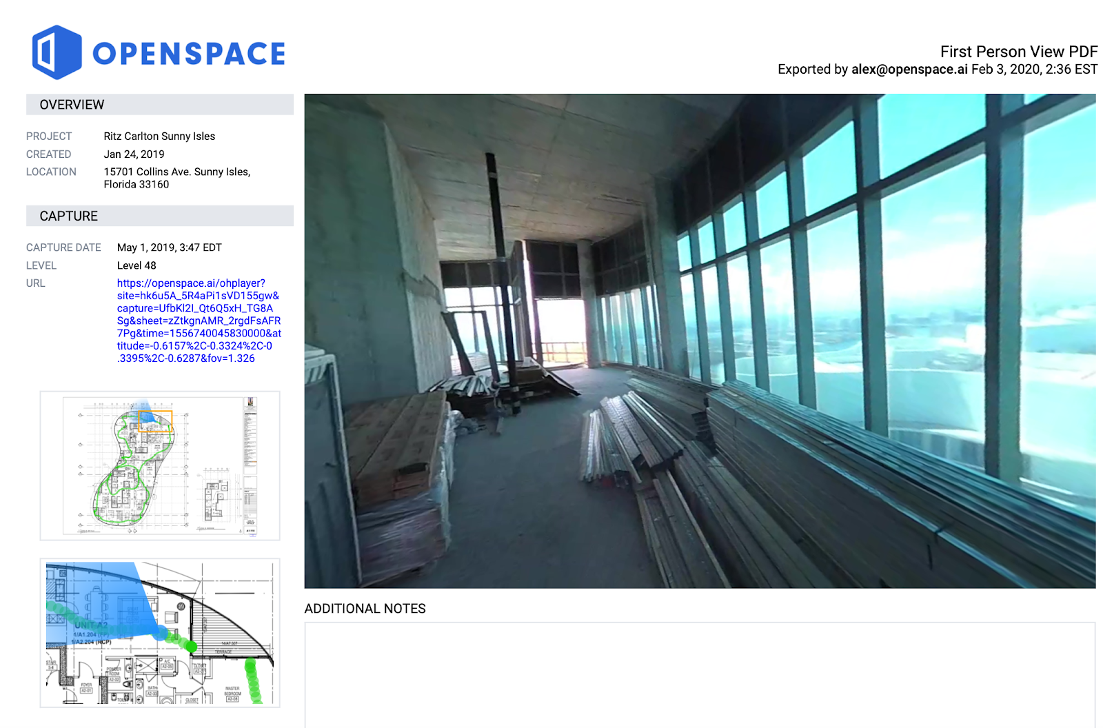 PDFレポートをダウンロードする – OpenSpace ヘルプセンター