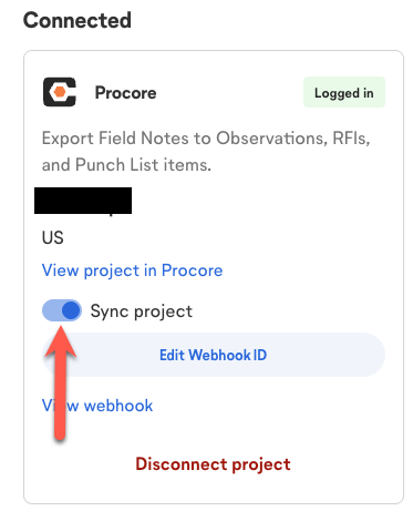 Enable Procore Two-Way Sync Integration – OpenSpace Help Center