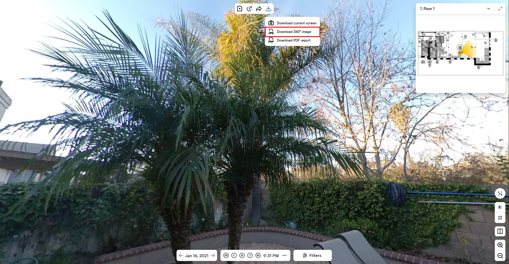 Download a 360° Image – OpenSpace Help Center