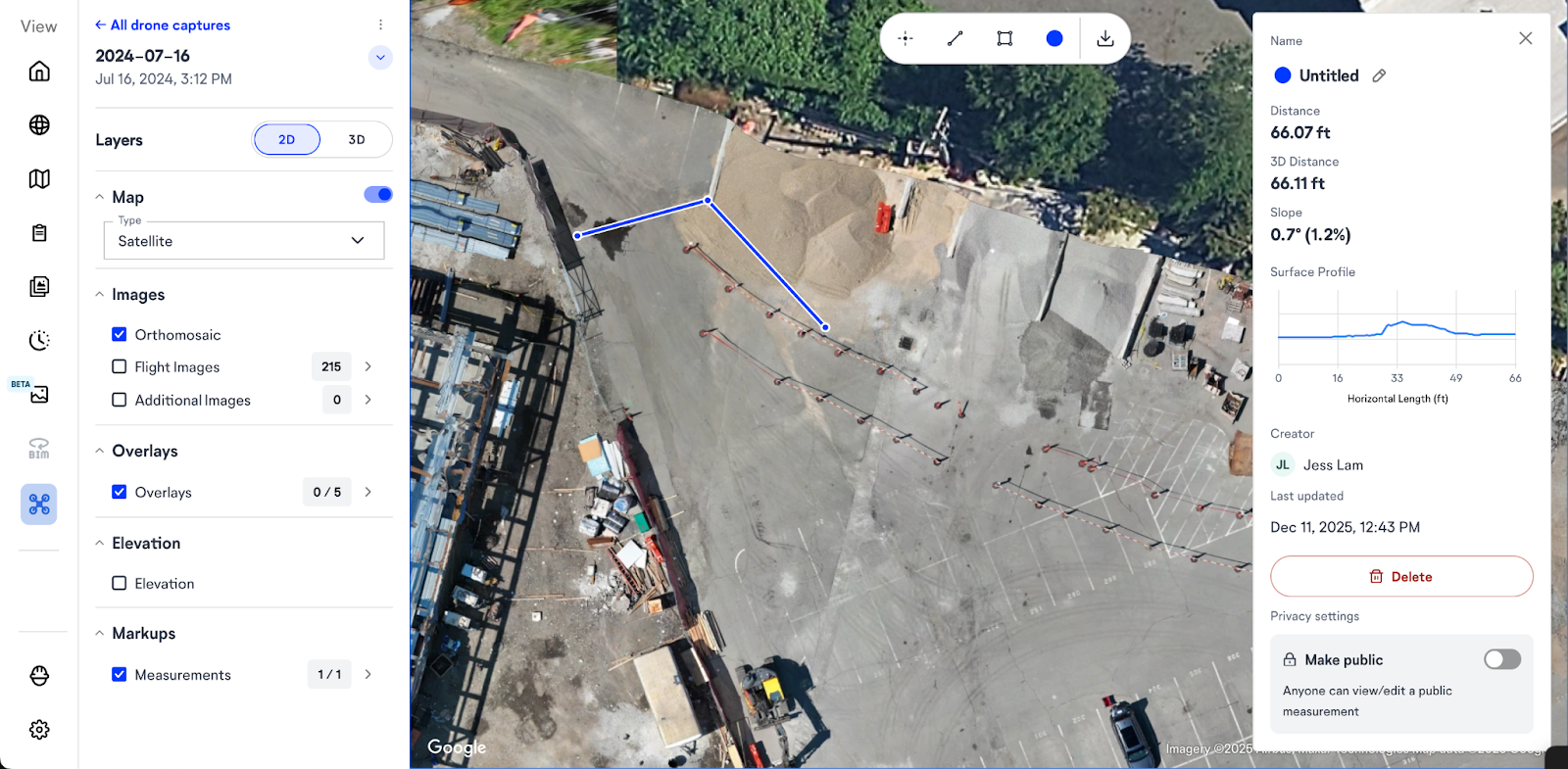Creating Measurements in OpenSpace Air – OpenSpace Help Center
